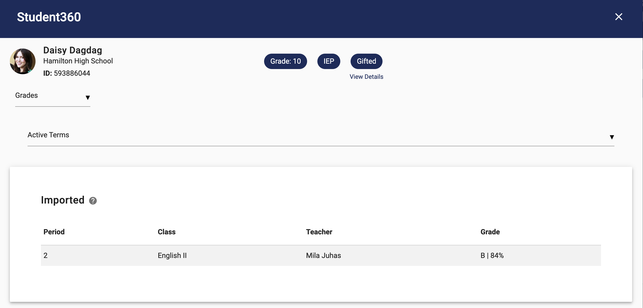 Viewing Student Grades in the Student360 – Abre.io